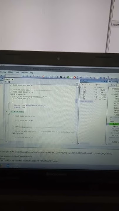 4 Uart Raspi And Stm32 Demonstration Youtube