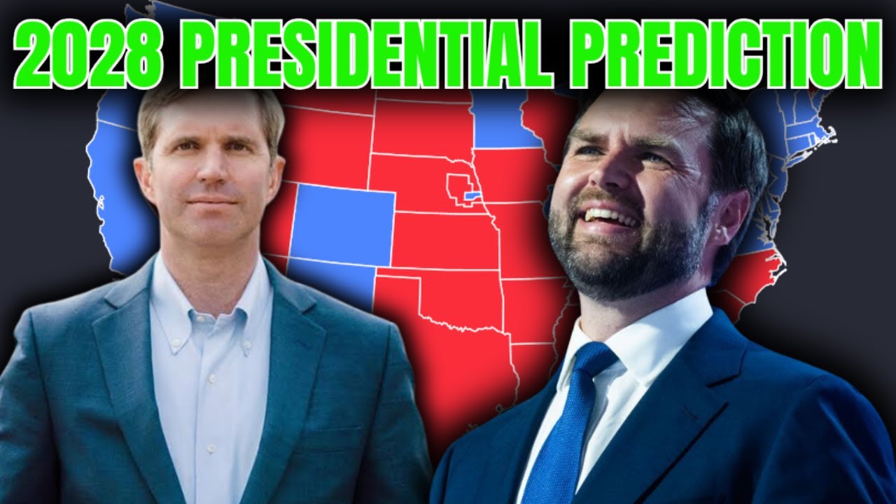 2028 Presidential Election Prediction ANDY BESHEAR VS JD VANCE - YouTube