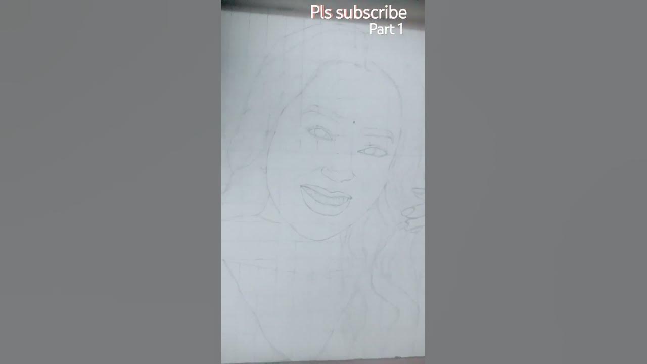 Neha Kakkar Portrait Drawing Part 1 Pls Subscribe 😇🥰 Nehakakkar Shorts Trending Trend