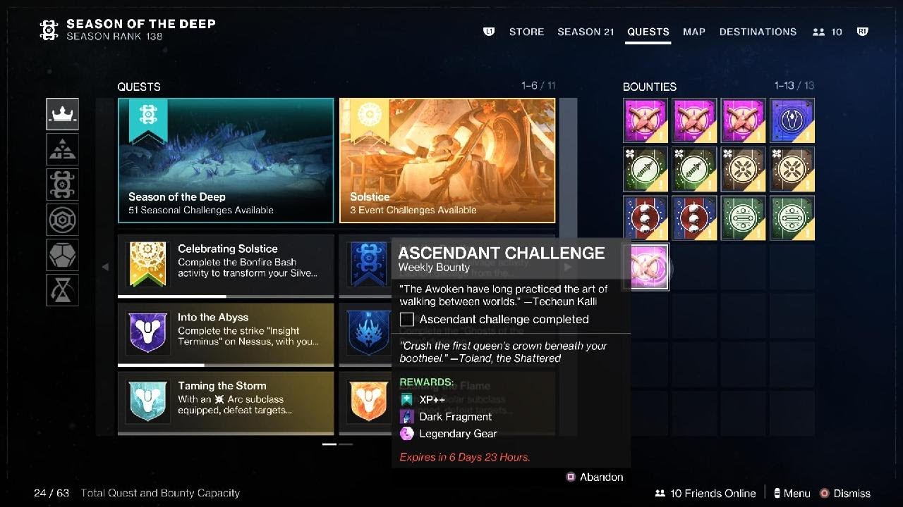 Destiny 2 - Ascendant Challenge, Keep of Honed Edges, Harbinger's ...