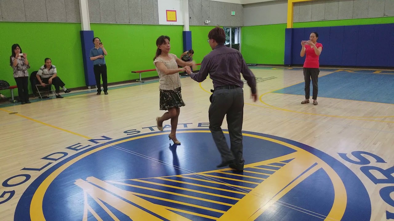 East Coast Swing basic steps 八步牛仔舞 初至中级 - YouTube