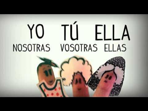Spanish song to learn Personal pronouns, basic grammar - Learn Spanish ...