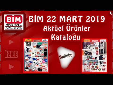 BİM 22 Mart 2019 Aktüel Ürünler Kataloğu   Bim Aktüel, BİM   Bim Bu Hafta  Bim Aktüel 22 Mart   Yeni