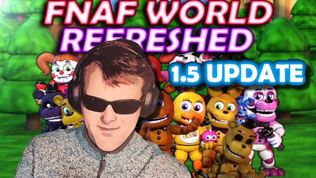 The Great Clock Hunt: FNaF World Refreshed - YouTube