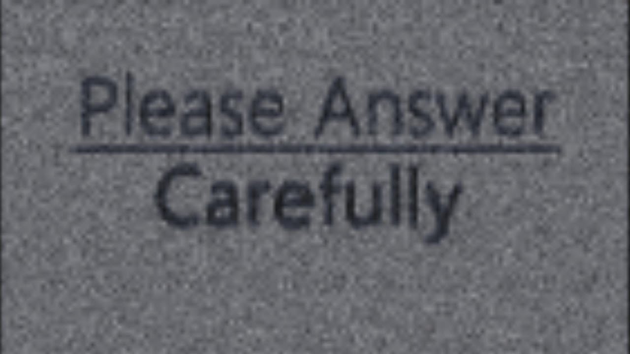 Please Answer Carefully (a short Horror experience) - YouTube