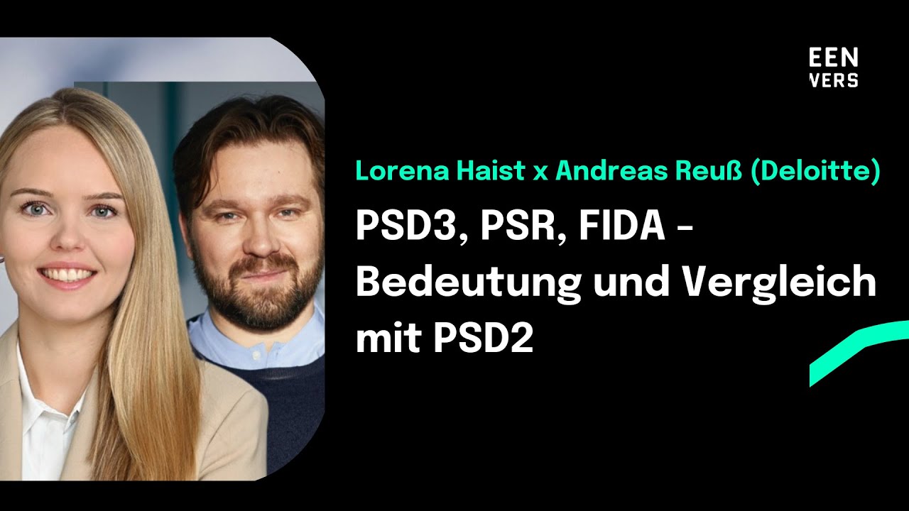 PSD3, PSR, FIDA - Bedeutung + Vergleich mit PSD2 | Lorena Haist ...