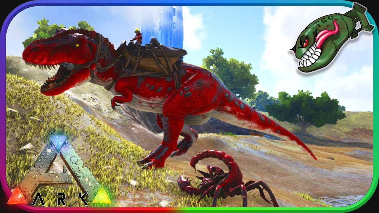 Ark: Survival Evolved | Alpha Trex & Apex Scorpion Tames #5 (Modded Ark ...