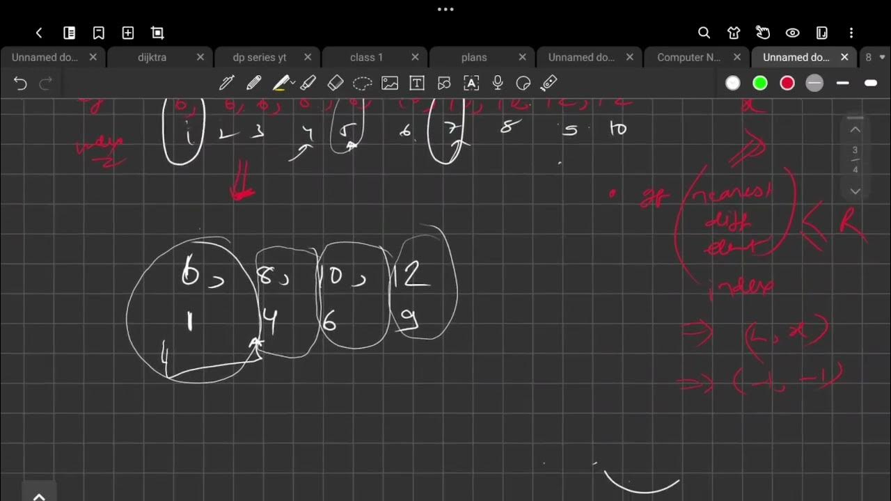 Codeforces Round 923 (Div. 3) | D. Find the Different Ones | Codeforces solution - YouTube