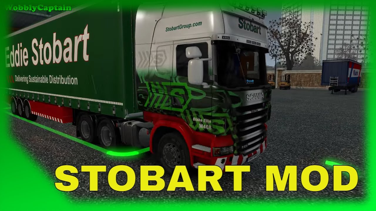 ETS2 Eddie Stobart London To Amsterdam Autumn Weather Mod Euro Truck ...