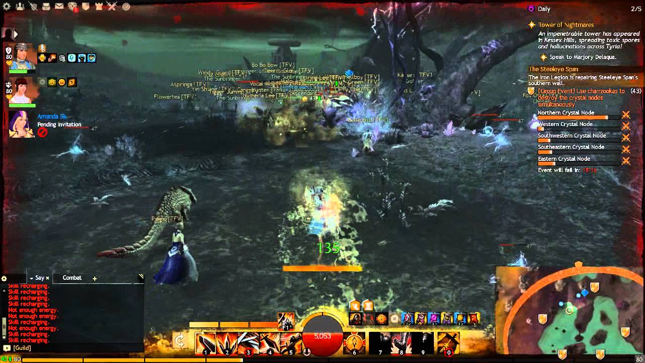 Dragonbrand WvWGuild TFV Guild Mission - YouTube
