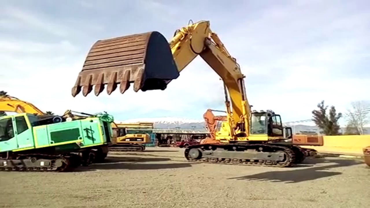 komatsu PC750 - YouTube