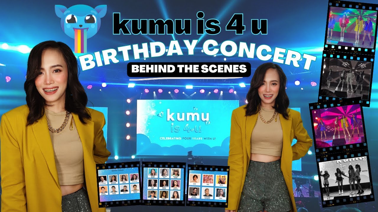 KUMU IS 4 U CONCERT | BEHIND THE SCENES | Mitsipey - YouTube