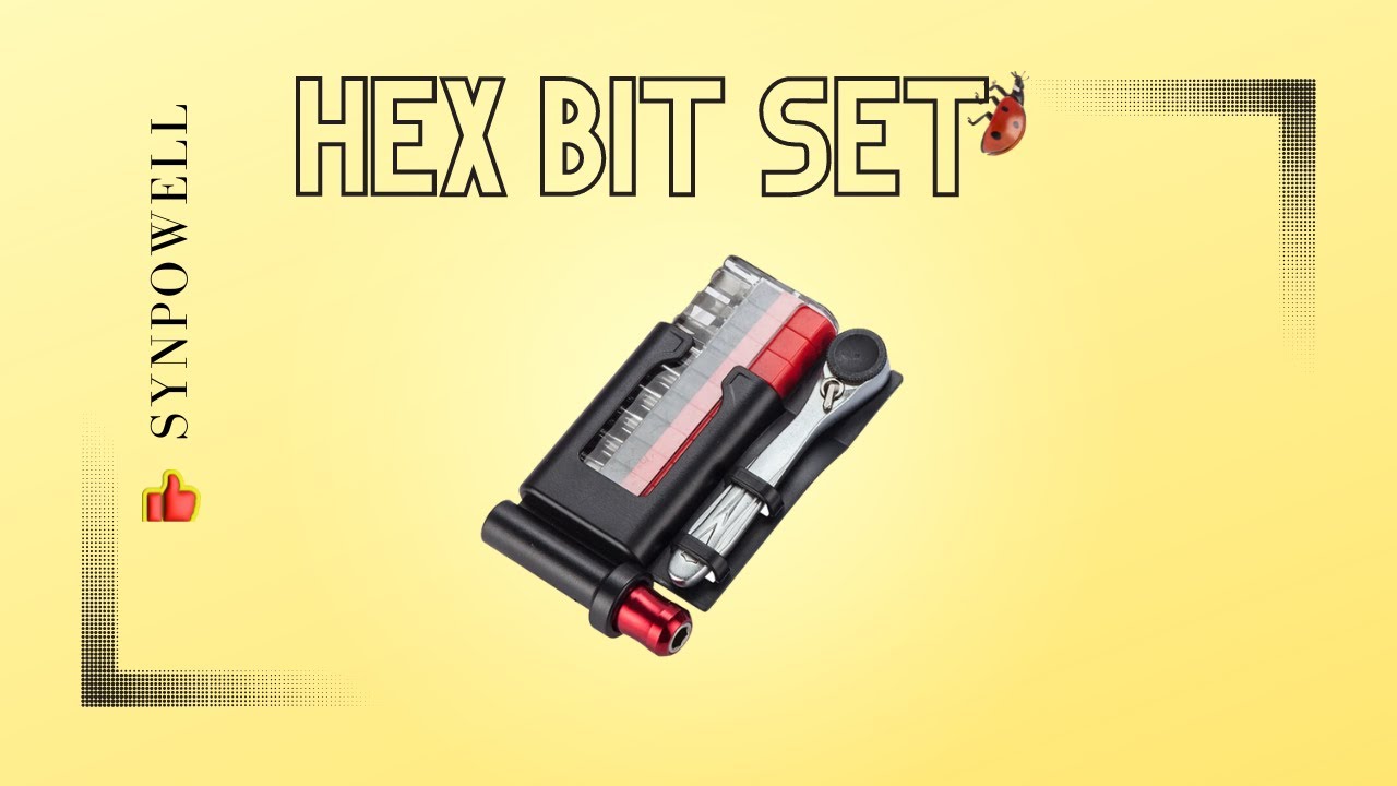 ⚡Review: Synpowell RT-025 Ratchet Handle Hex Bit Set (12 Bit) - YouTube