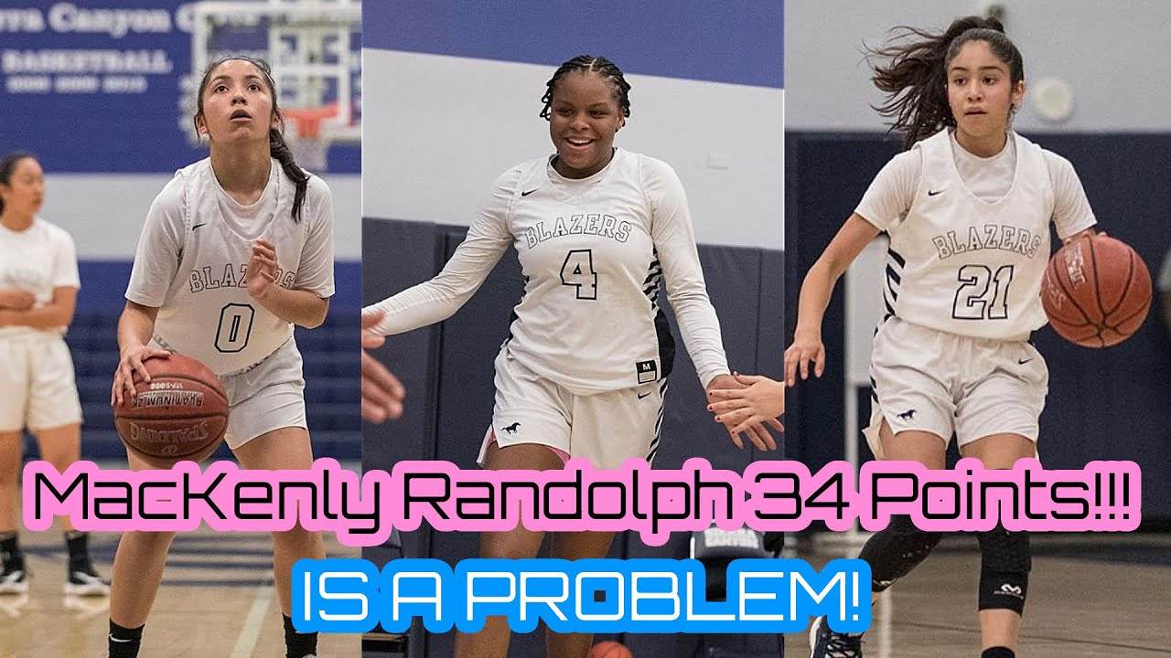 MacKenly Randolph 34p | IS A WHOLE PROBLEM FOR THE OPS!! SIERRA CANYON ...
