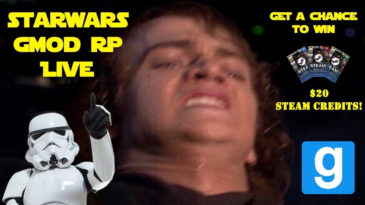 STAR WARS GMOD RP GAMINGLIGHT SERVER, GET A CHANCE TO WIN $20 STEAM ...