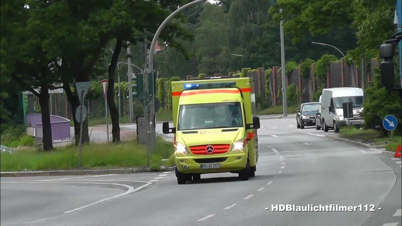 [Neufahrzeug + Erstmalig] RTW ASB RW Hamburg - Osdorf - YouTube