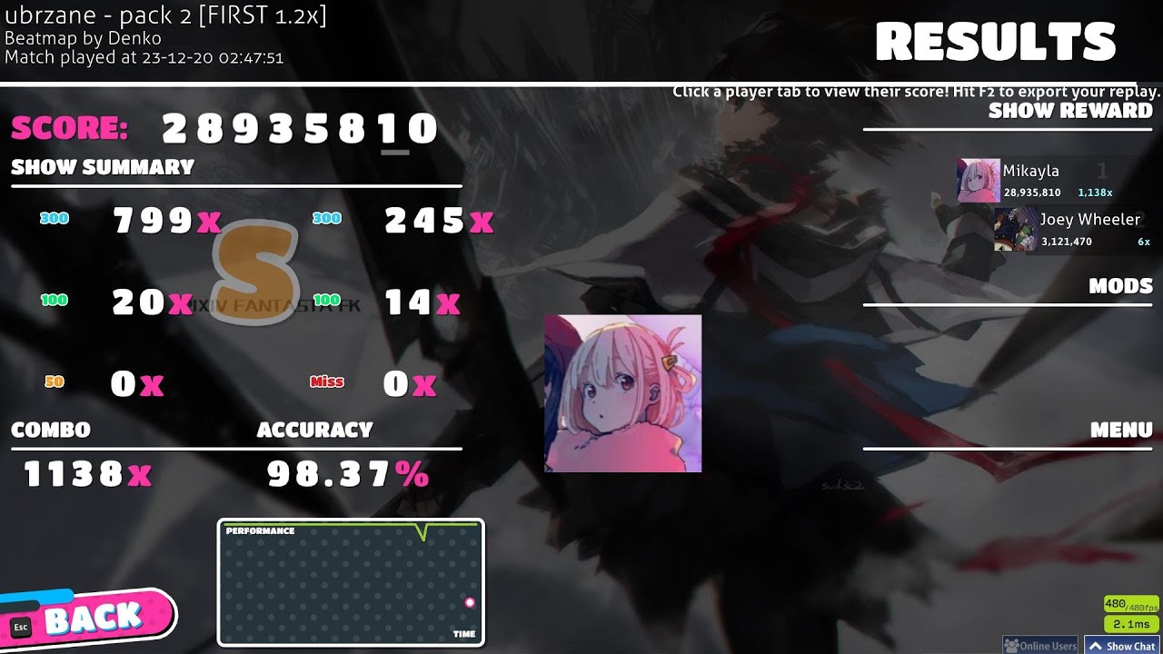 my first nomod 7star FC (7.46★) - YouTube