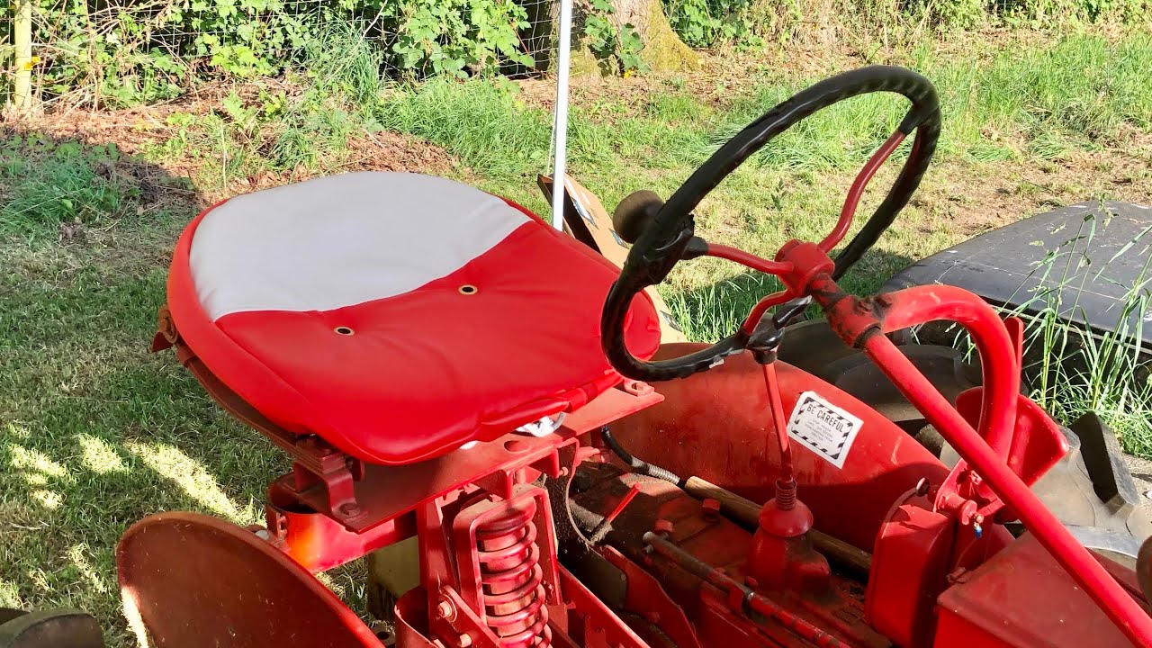New Complete Tractor 1110-1701 Seat Cushion REVIEW Farmall A - YouTube