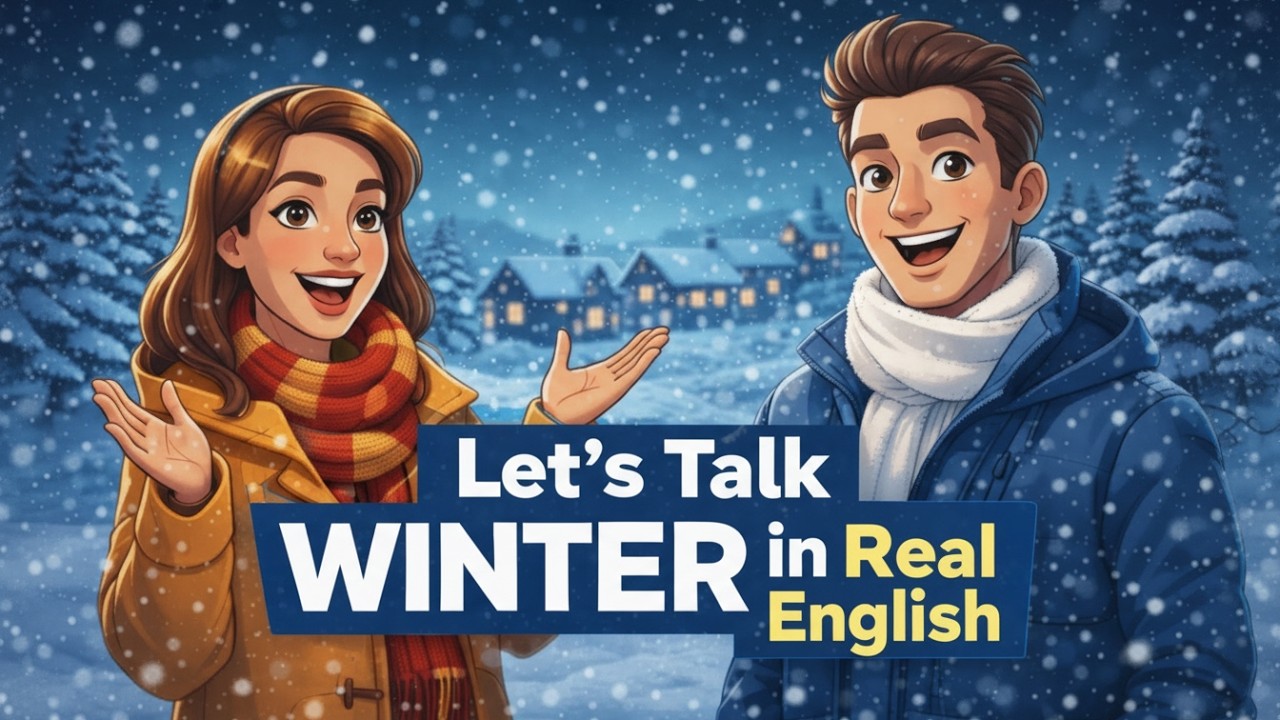 How to Talk About Winter in English | Winter Vocabulary & Phrases for ...