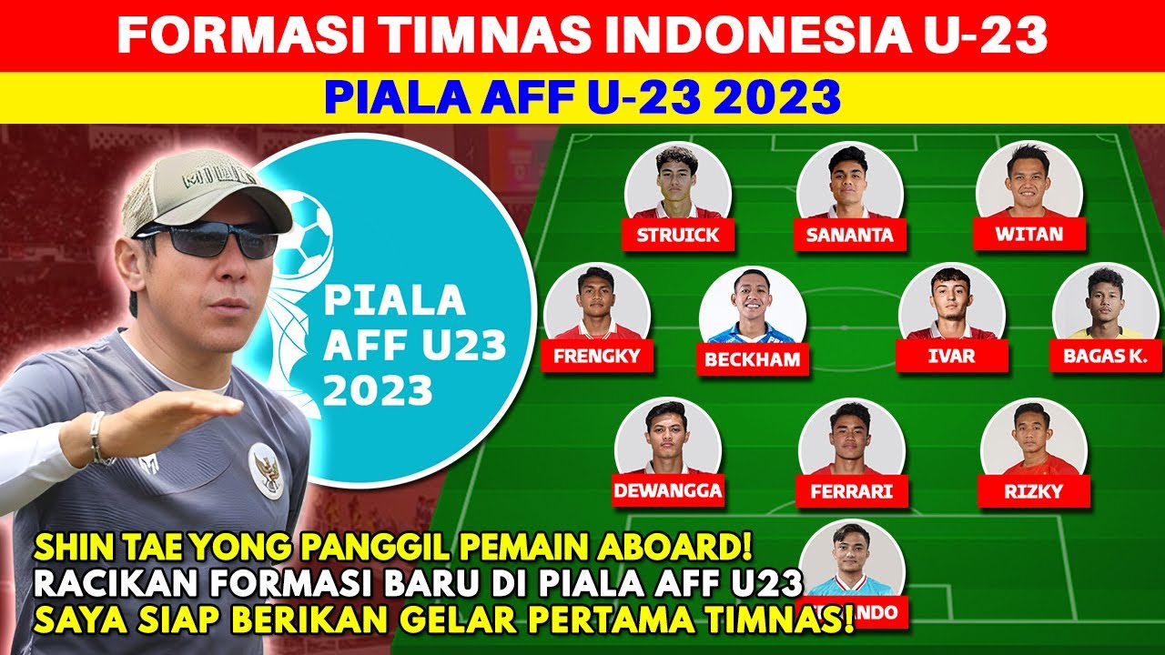 Prediksi Line Up Terbaru Timnas Indonesia U-23 di Piala AFF U23 2023 ...