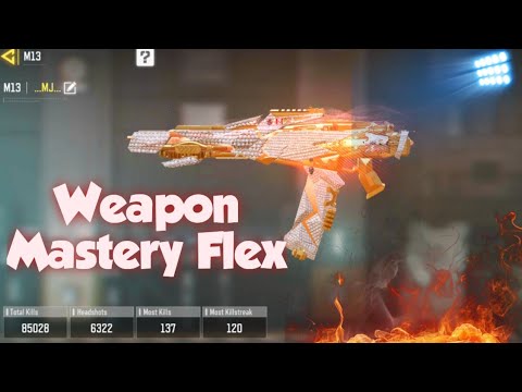 CODM Weapon Mastery Flex - YouTube