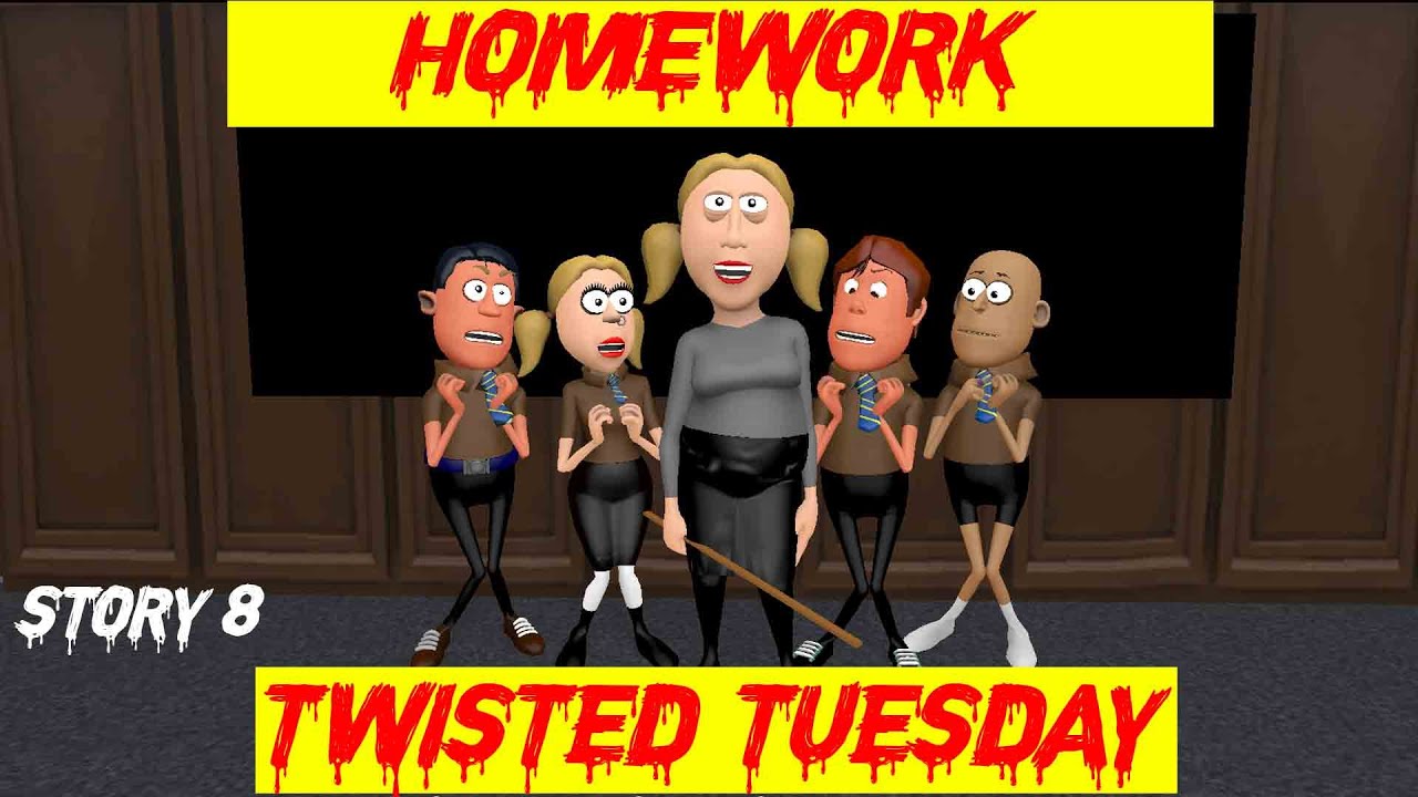 Homework | Story 8 | Twisted Tuesday | Horror Story | - YouTube