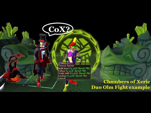 Duo CoX Olm fight - Melee hand role example - YouTube