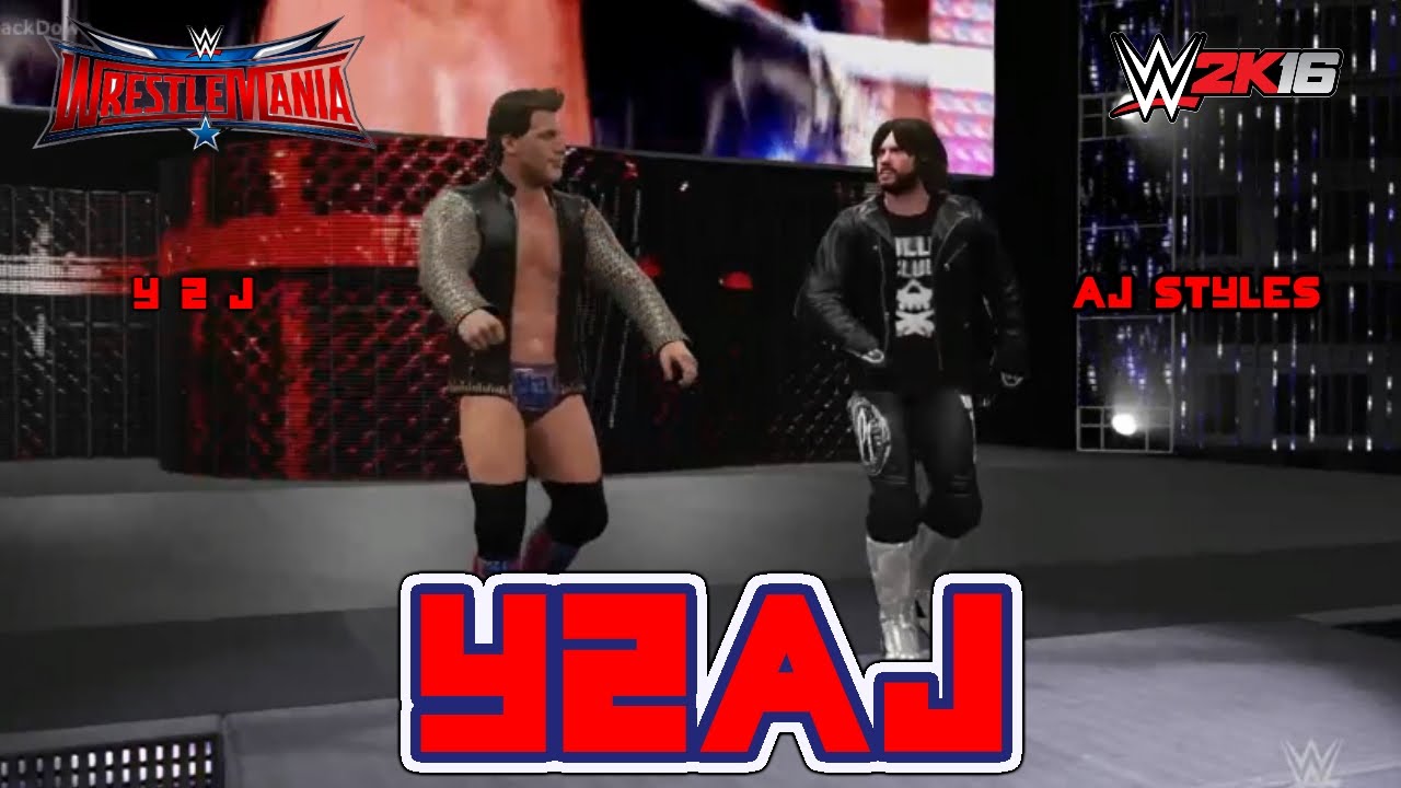 Y2AJ! Chris Jericho and AJ Styles (WWE 2K16) - YouTube