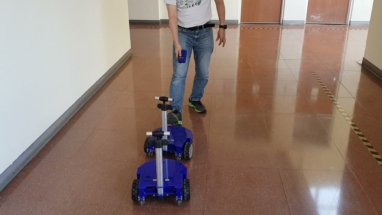 swarm robots demo3 (backward) - YouTube