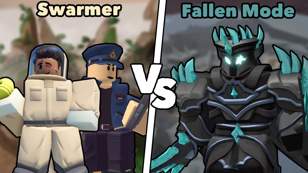 TDS Swarmer & Support Towers VS. Fallen Mode | Tower Defense Simulator ...