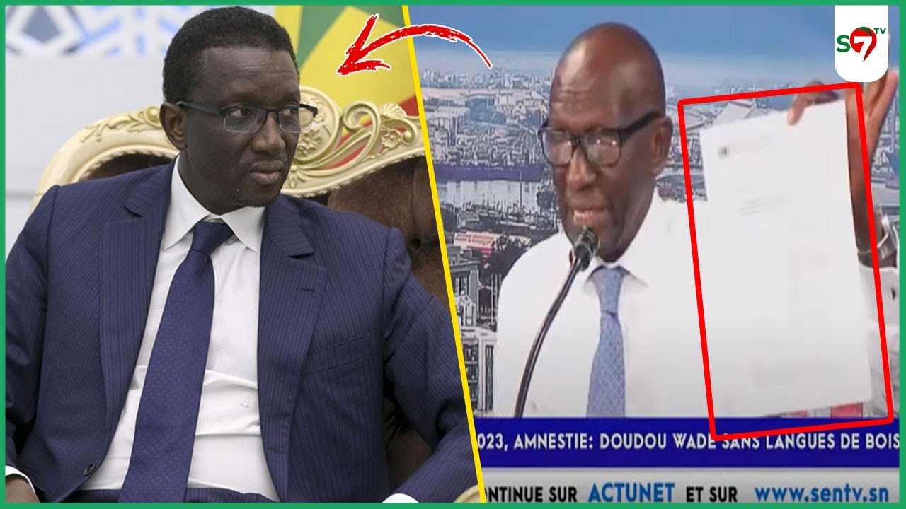 Déclaration de patrimoine d’Amadou Ba: Doudou Wade se prononce - YouTube