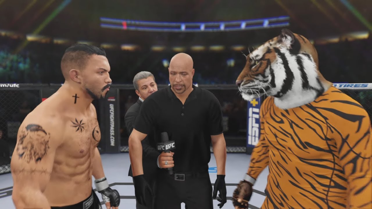 Yuri Boyka vs. Wild Tiger - EA Sports UFC 4 - Crazy UFC 👊🤪 - YouTube