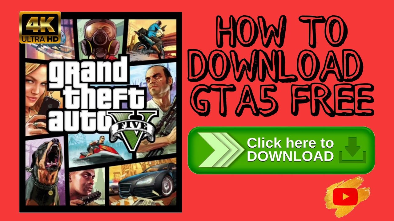 How to download And install GTA 5 free full game on pc /laptop 🔥| No ...