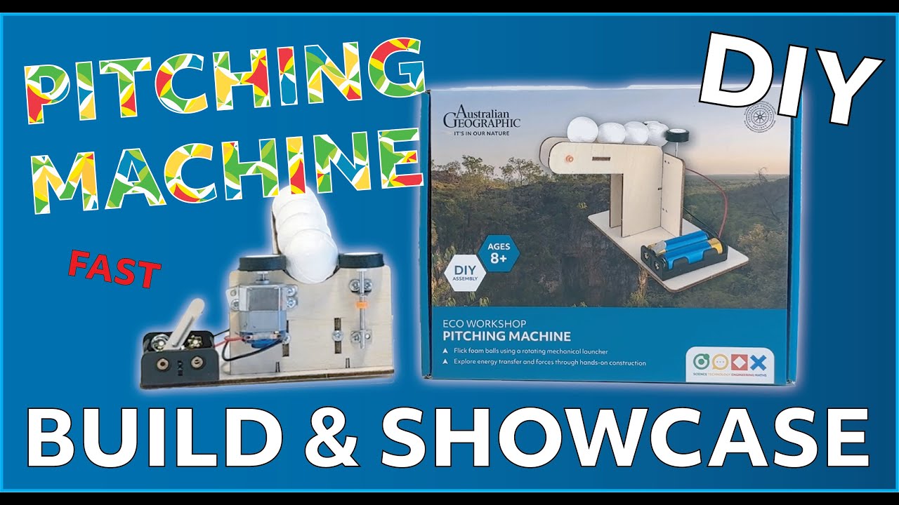 DIY Pitching Machine Troubleshooting - YouTube