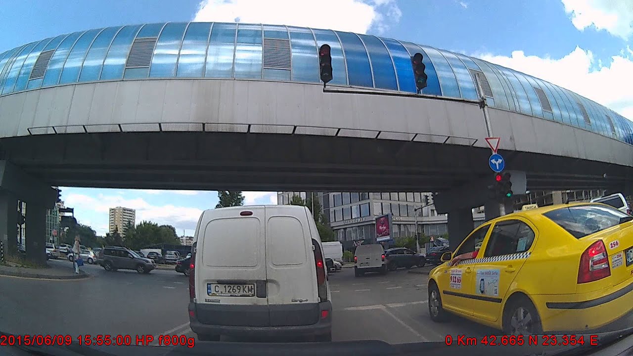 HP - F800 демо запис през деня - YouTube