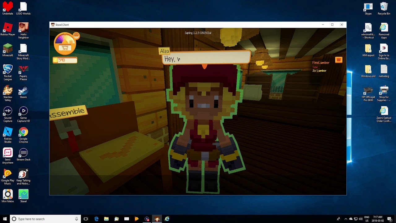 Staxel - Barn Start - ep3 - YouTube