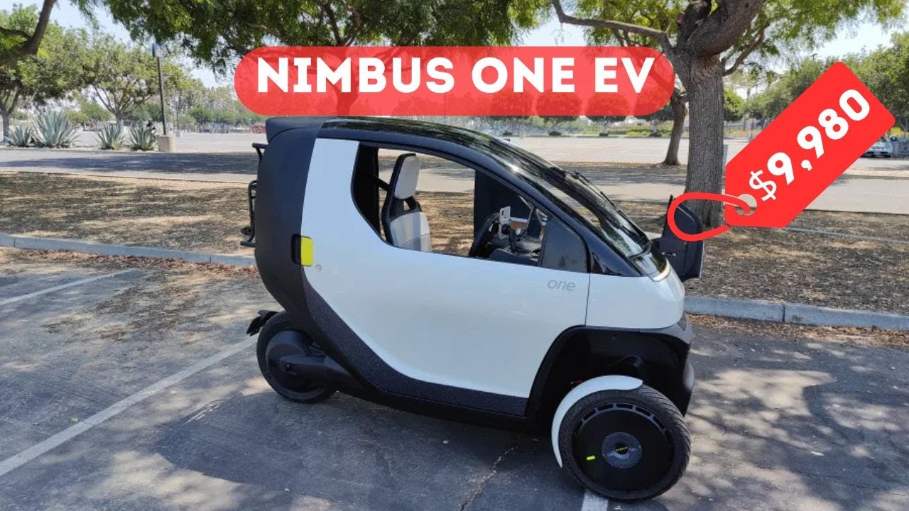 This 3-Wheel EV is available at $200 a month. Nimbus One - YouTube
