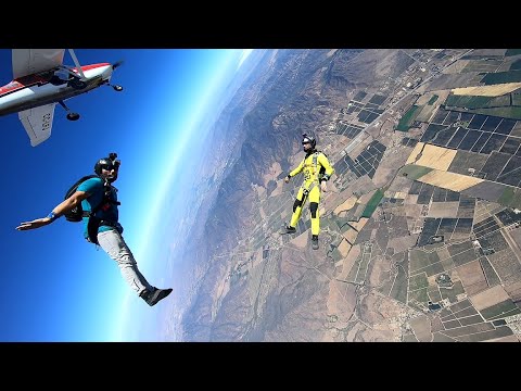 POV trainning skydiving | tracking Skydive Aloha 2021 - YouTube
