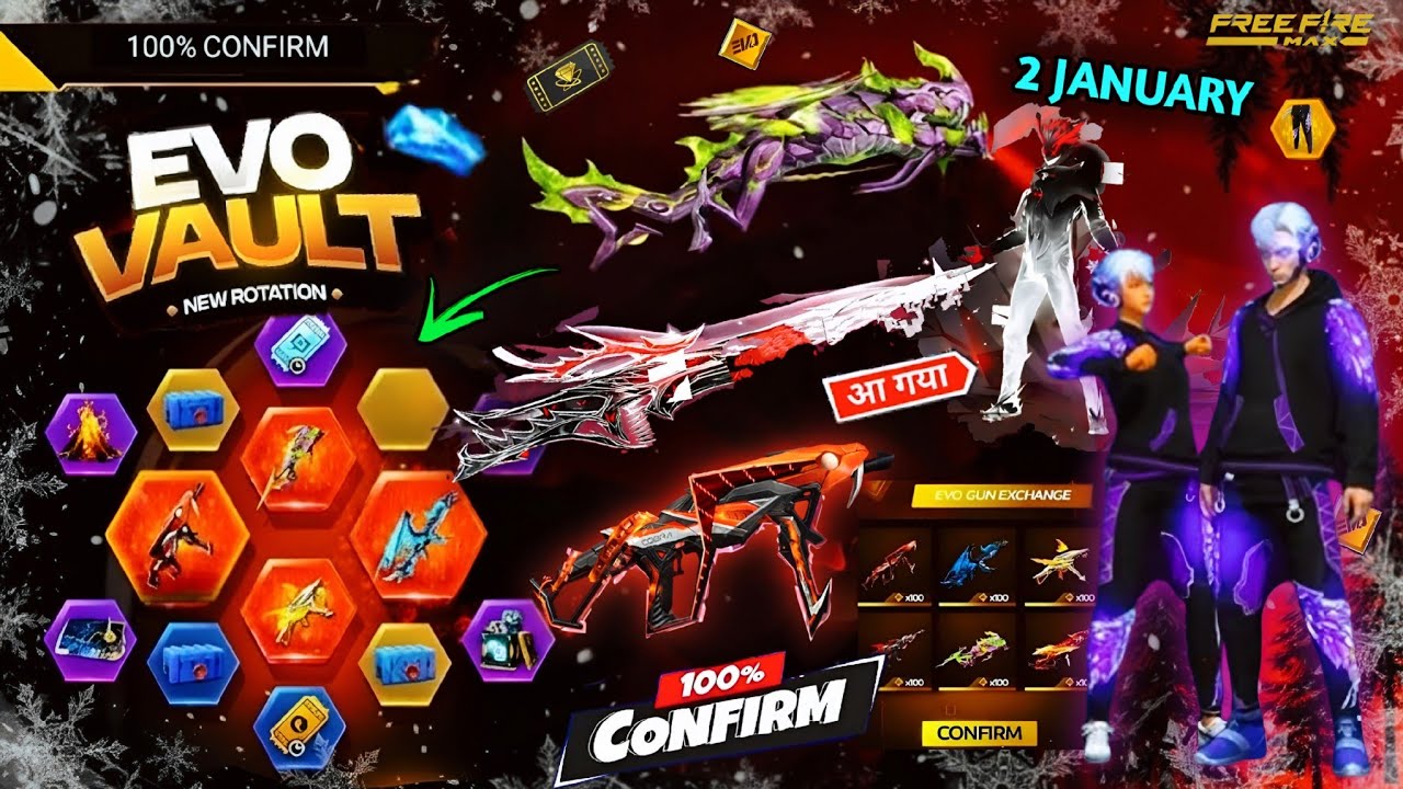 Next Evo Vault Event January Month🔥🤯2026 *100% CONFIRM* | New Evo M60 ...