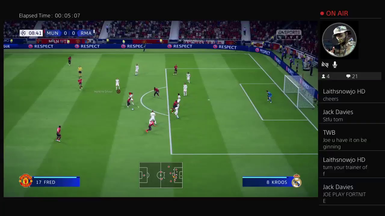 First live broadcast - YouTube