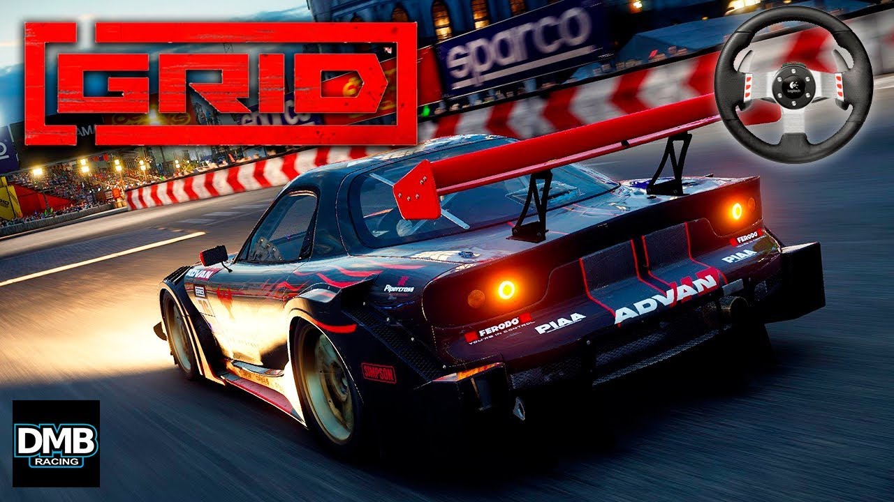 GRID 2019 - Multiplayer com Volante G27 - YouTube