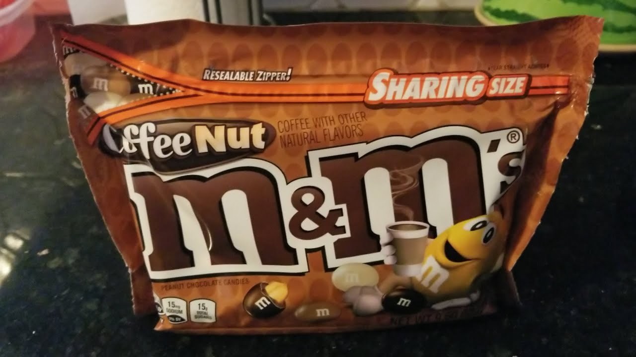 Trying out yummy Coffee Nut M&M's for the first time (OFL 1476) - YouTube
