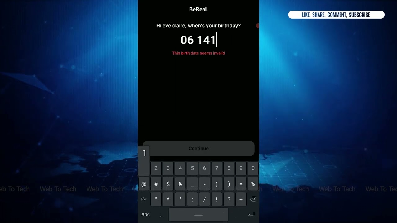 How To Create BeReal Account | Sign Up BeReal | Bereal Account Sign Up ...