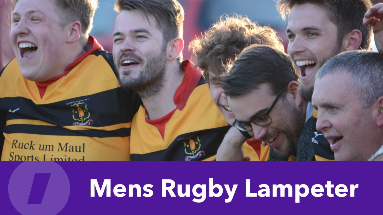 Mens Rugby Lampeter - YouTube
