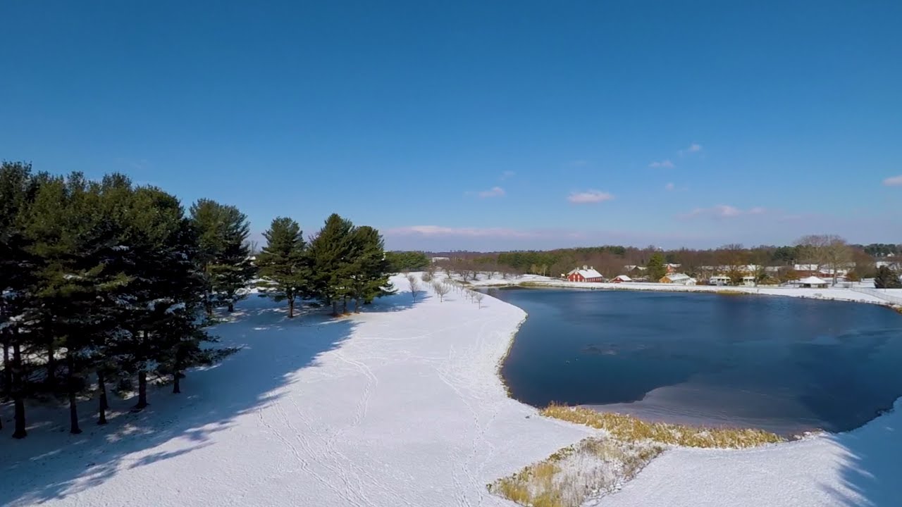 Farm Museum Pond and Landon C. Burns Park - YouTube