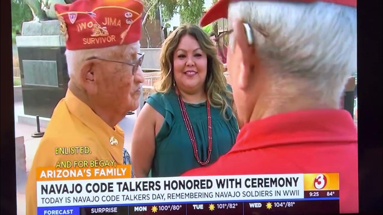 Navajo Code Talker Day 2022, Phoenix, AZ with Thomas H. Begay - YouTube
