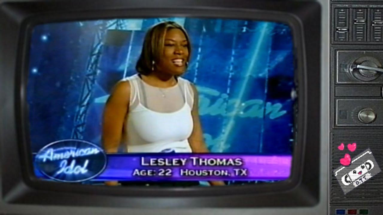 American Idol 3 - Lesley Thomas 2004 - YouTube