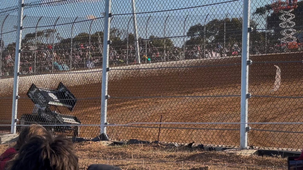 Qualifying Flight 2 Sprintcars Brandt Speedweek Round 2 Tolmer Speedway ...