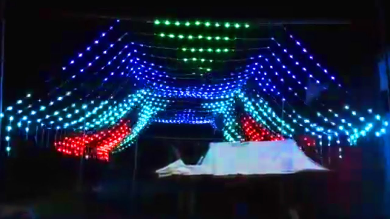 Road ceiling lighting decoration RGB Pixel LED program design swf files ...