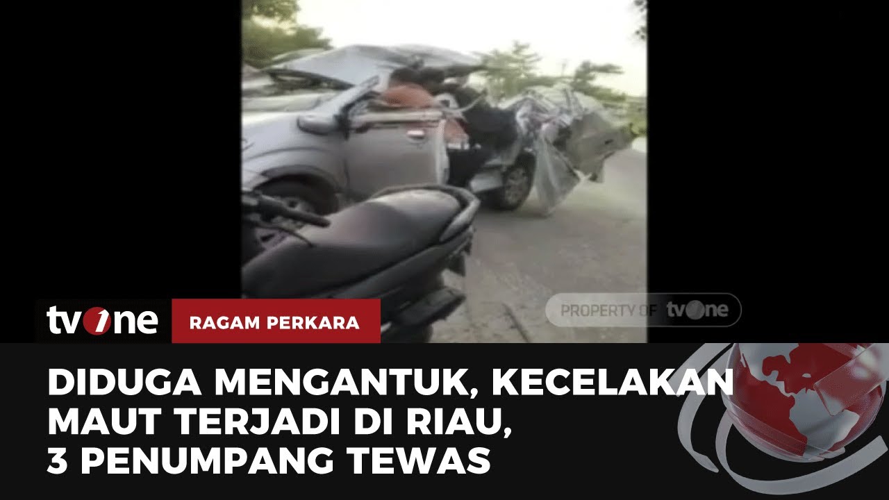Detik Detik Kecelakaan Maut Terekam Cctv Tiga Orang Tewas Ragam